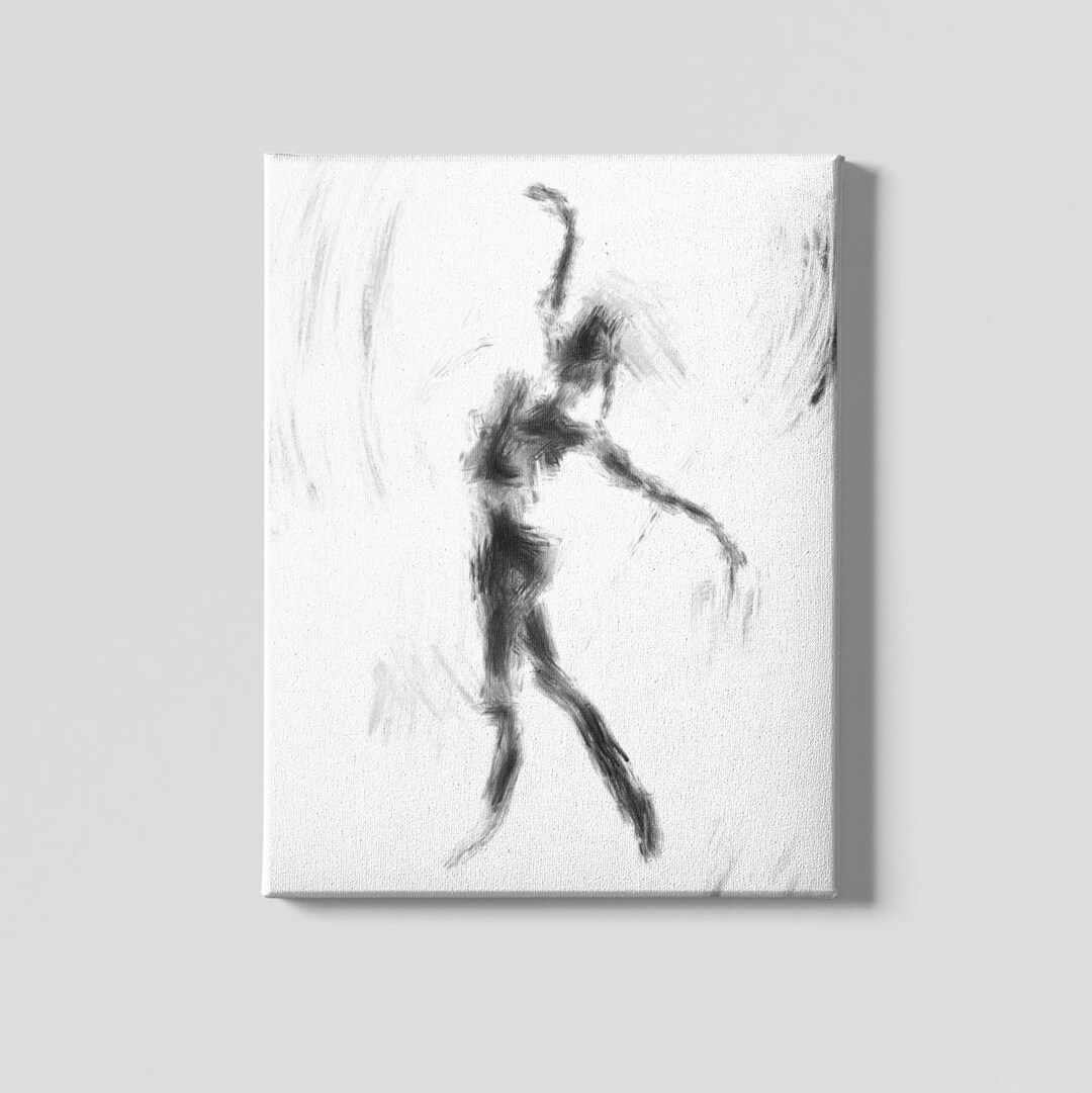 Abstract Digital Download Woman Dancing Art Worship Ballet - Etsy