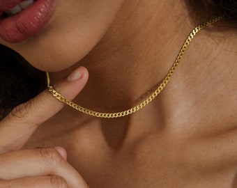 Mejuri double curb chain necklace store
