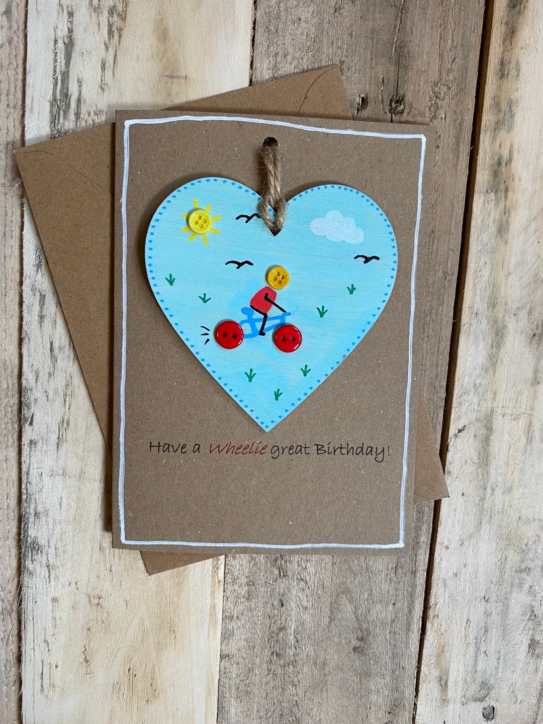 Happy Birthday Keepsake Card - Etsy