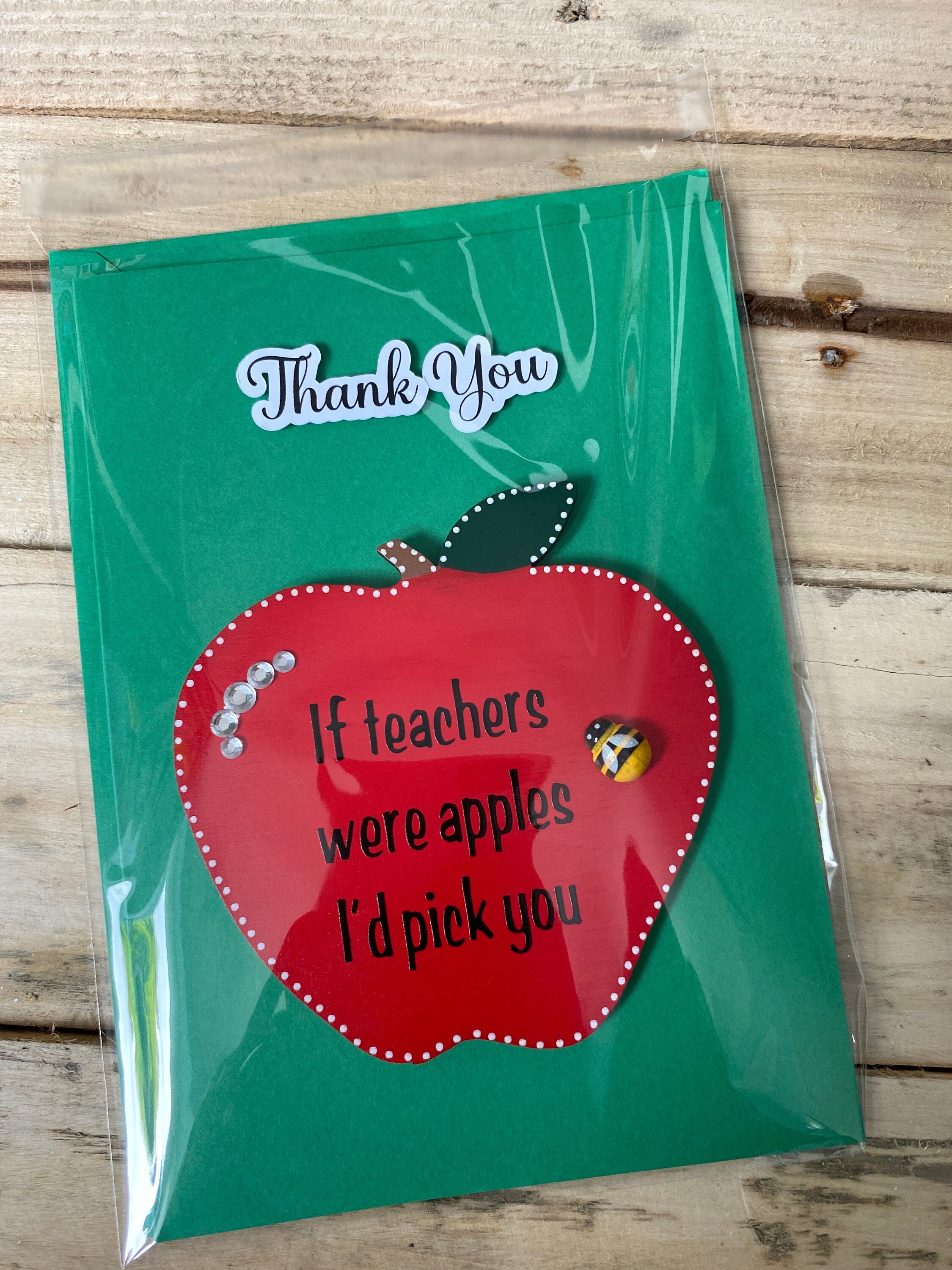 Teacher Card - Etsy
