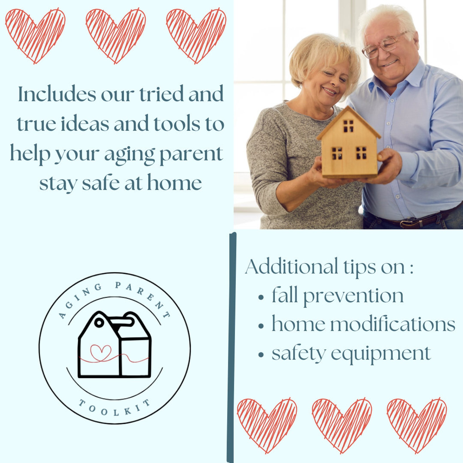 Aging Parent Toolkit: Home Safety Checklist for Aging Adults - Etsy