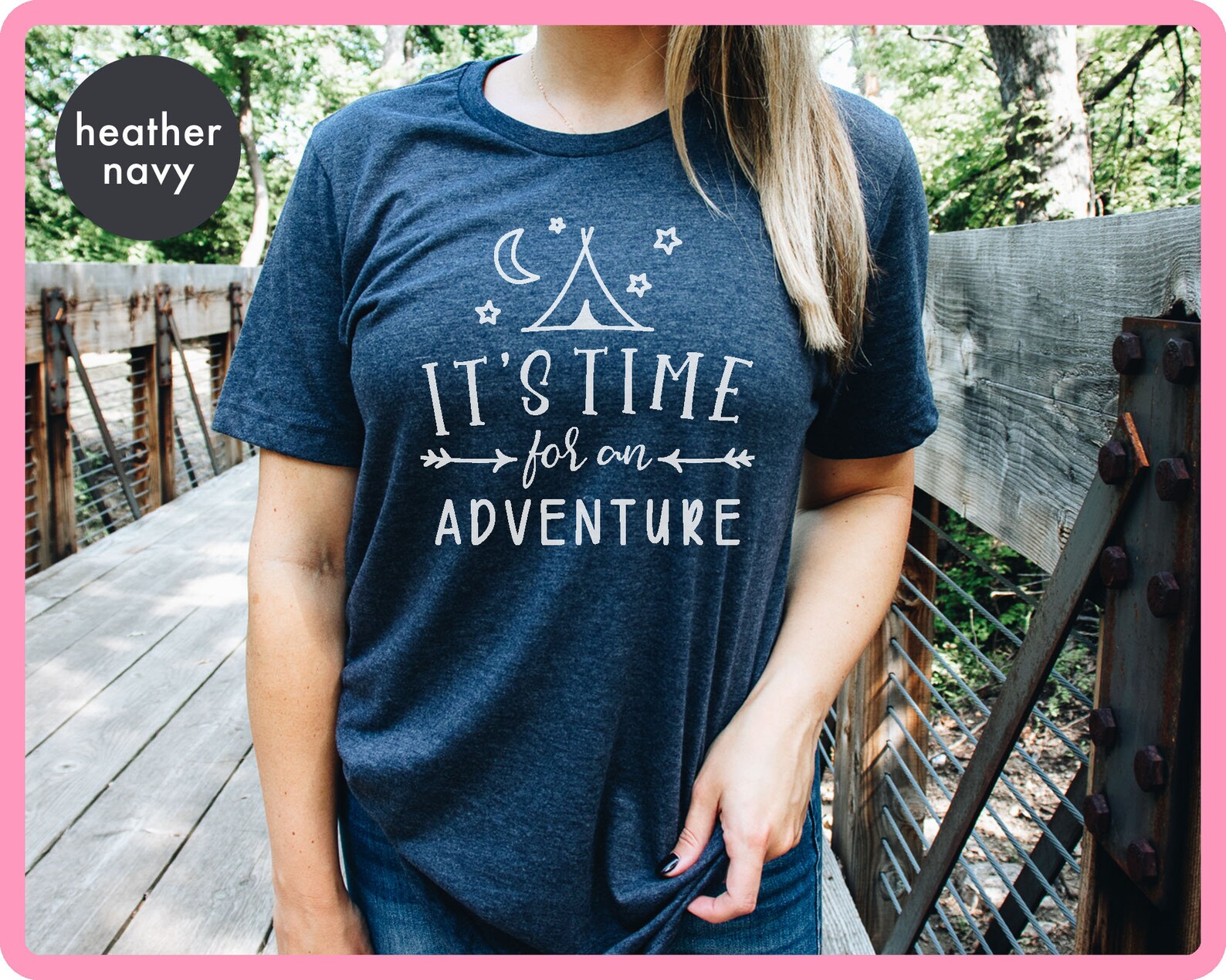 It's Time for an Adventure Shirt, Camping Tee, Camping Trip Shirts ...