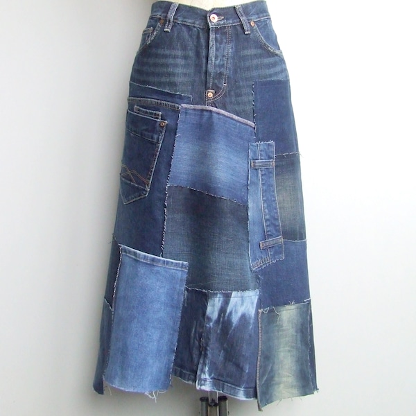 Patchwork Denim - Etsy