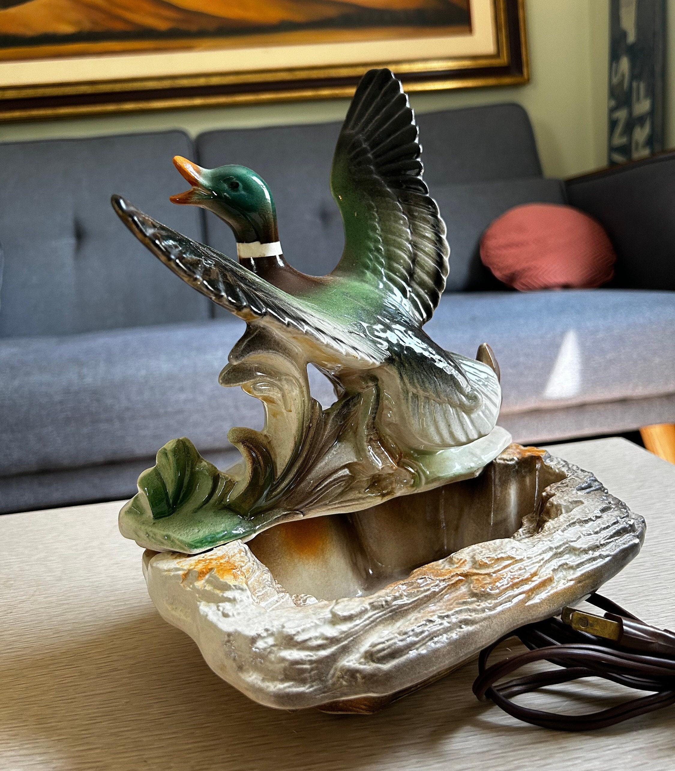 Mallard Duck Tv Lamp