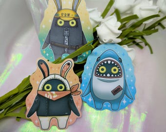 Bangboo Zenless Zone Zero Sticker Gift Decals Zzz Die-cut Stickers - Etsy