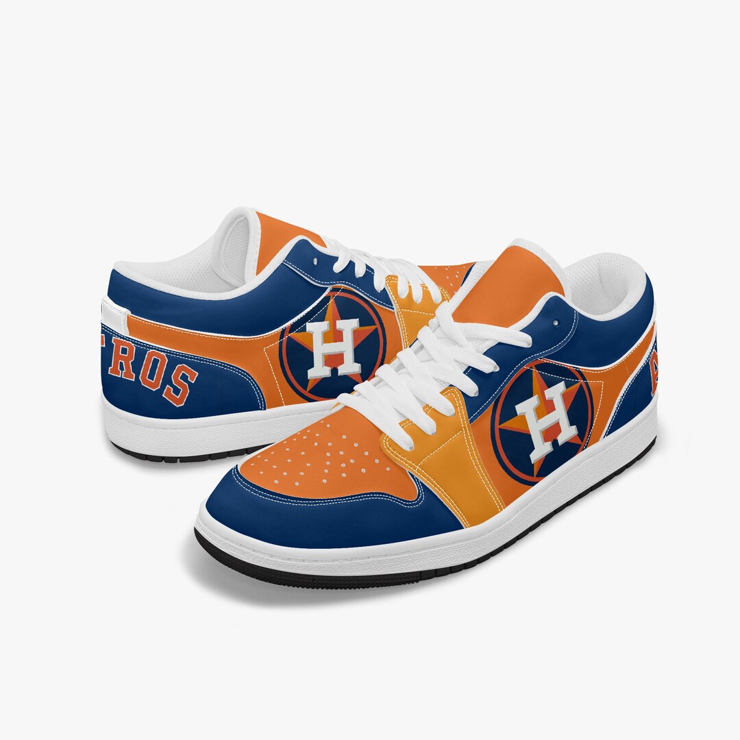 Houston Astros Low Top Athletic Shoes Men Women Unisex - Etsy