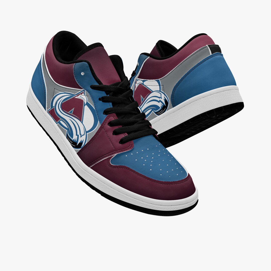 Colorado Avalanche Low Top Athletic Shoes Men Women Unisex - Etsy