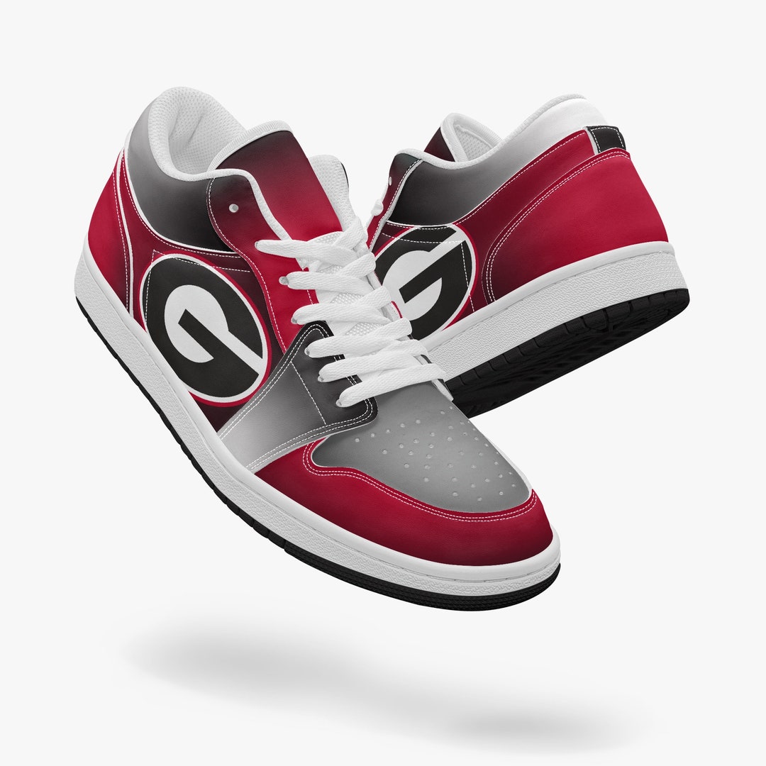 University of Georgia Bulldogs Low Top Athletic Shoes Men Women Unisex ...