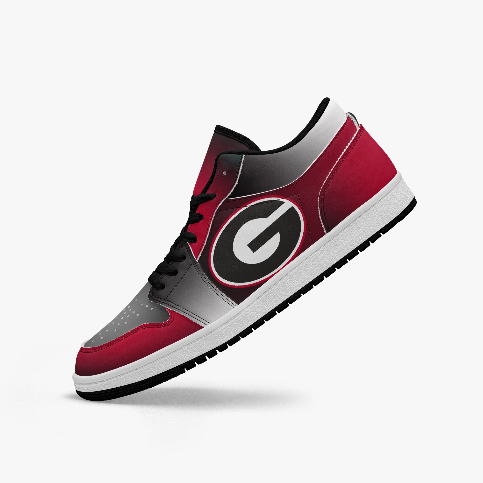 University of Georgia Bulldogs Low Top Athletic Shoes Men Women Unisex ...