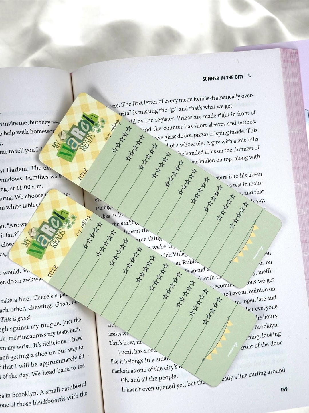 March Reading Tracker Bookmark | Book Tracker & Rating Bookmark | Book ...