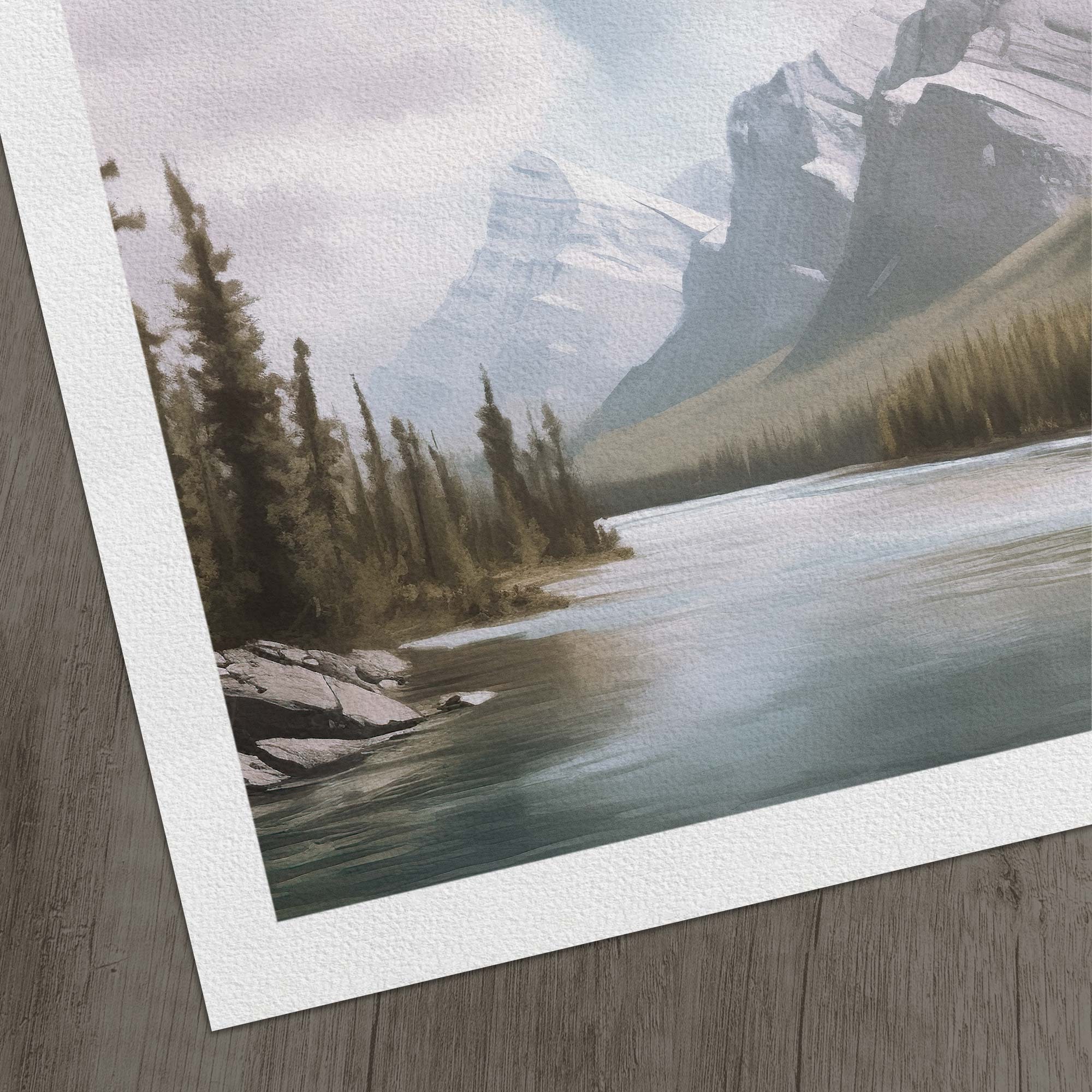 Banff National Park | Vintage Oil Painting | Alberta, Canada | Instant ...