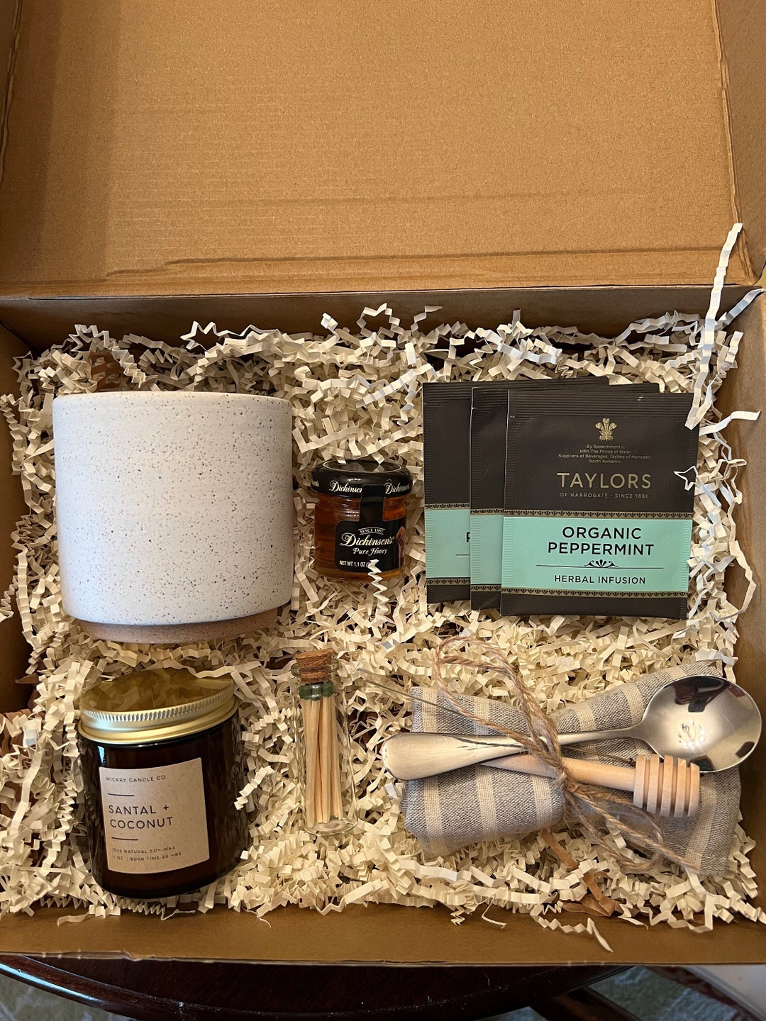 Thank You/happy Birthday/thinking of You Tea Gift Set - Etsy