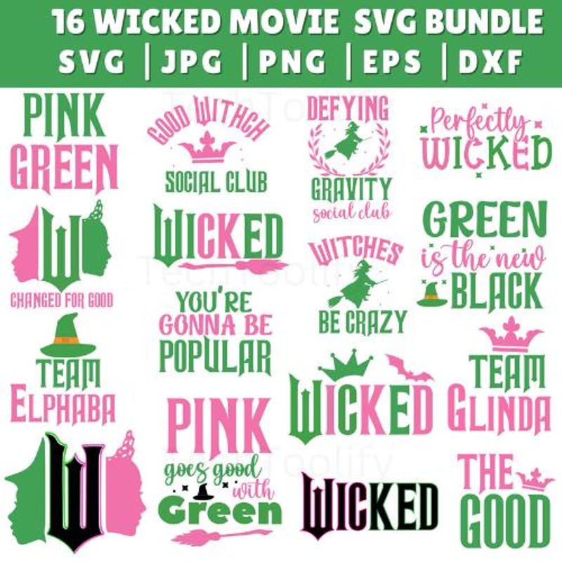 Wicked Logo Svg - Etsy UK