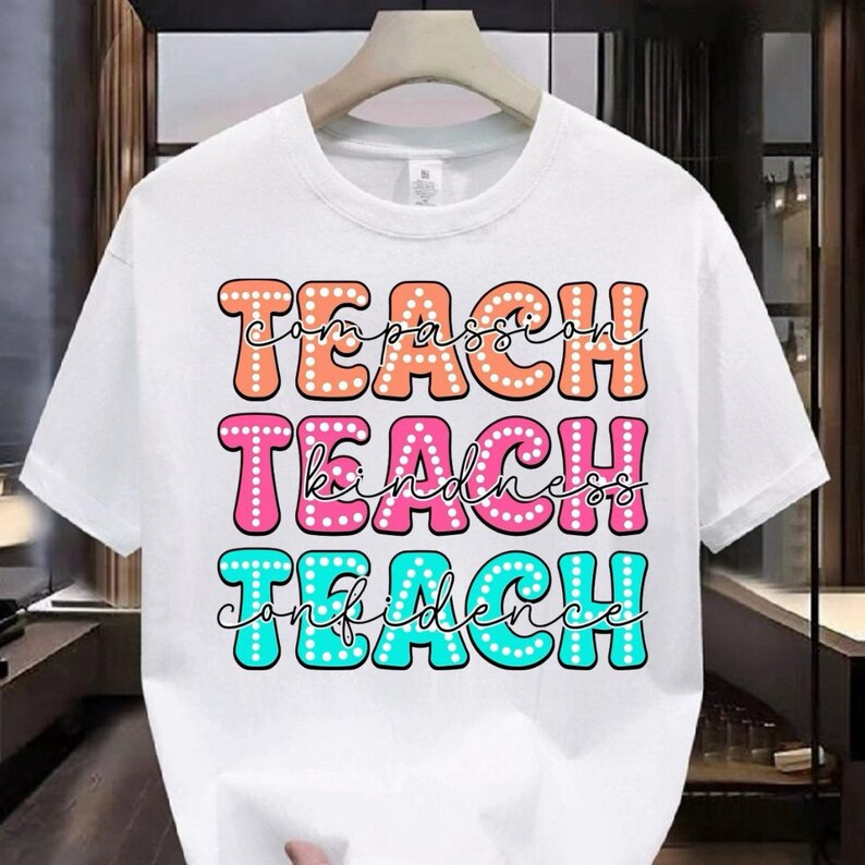 Teacher Sublimation Png Bundle, Coqutte & Retro Designs [instant ...