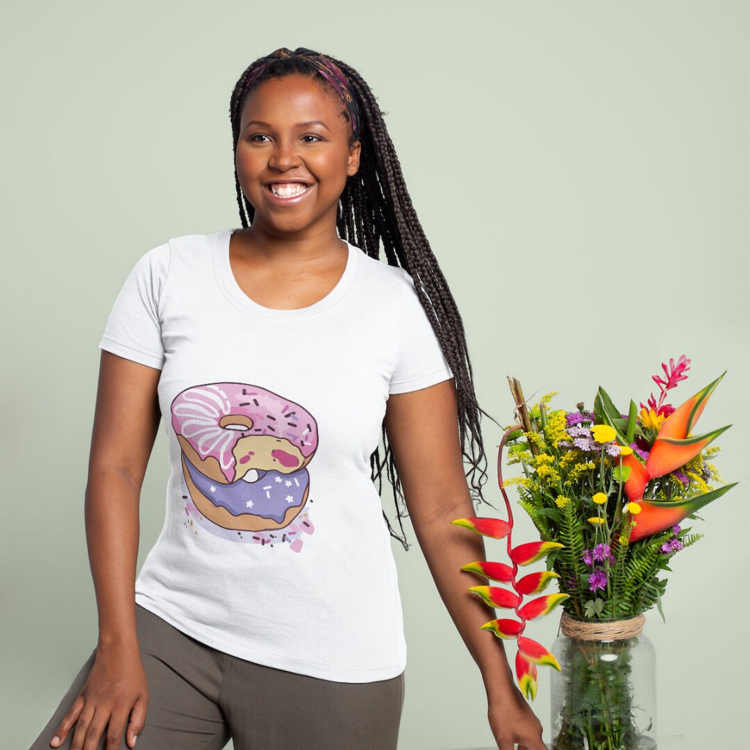 Donut SVG, Doughnut Svg, Donut Clipart, Donut With Sprinkles, Pink ...