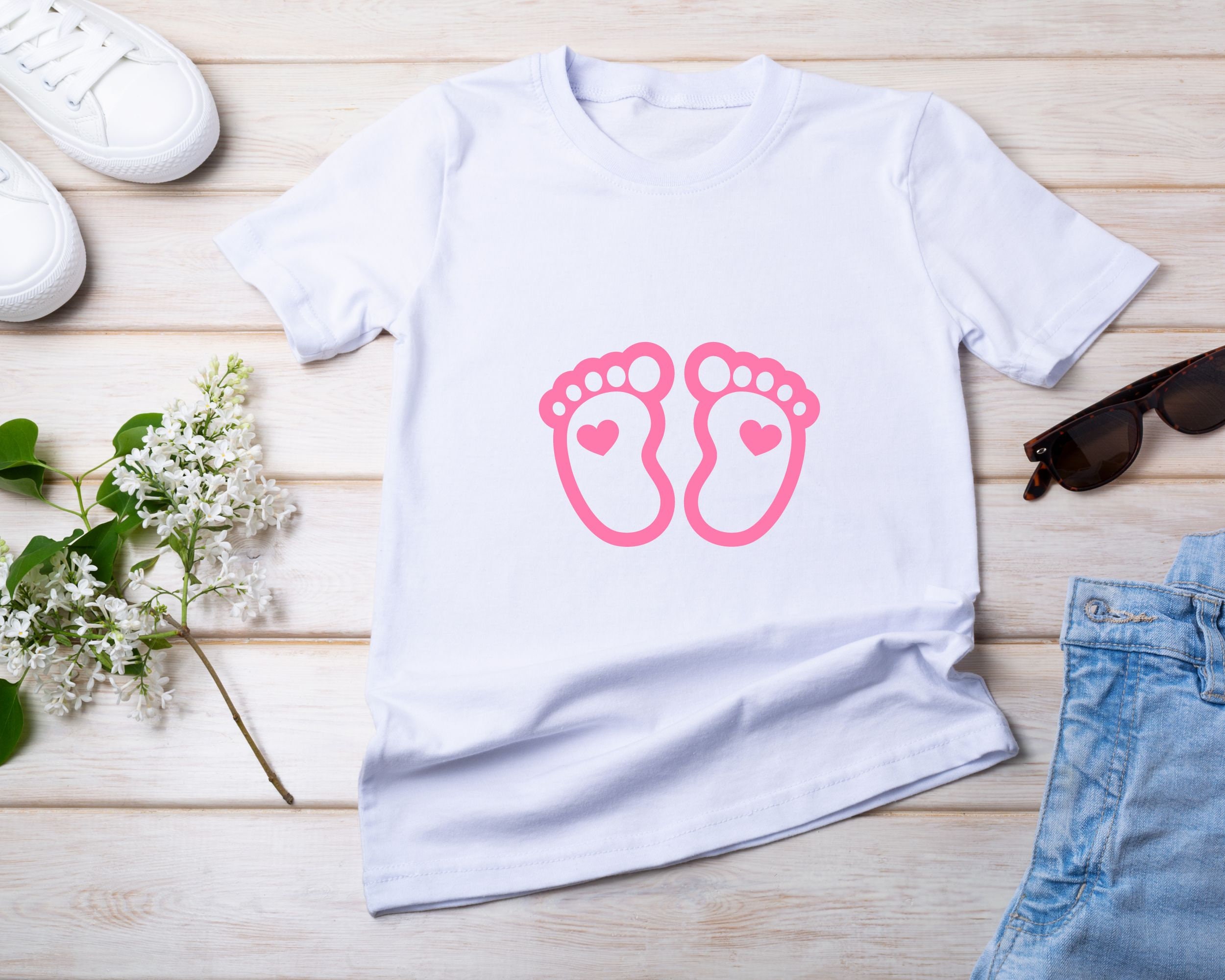 Baby Feetprint, Baby Foot SVG, Baby Svg , Baby Footprint Bundle SVG ...