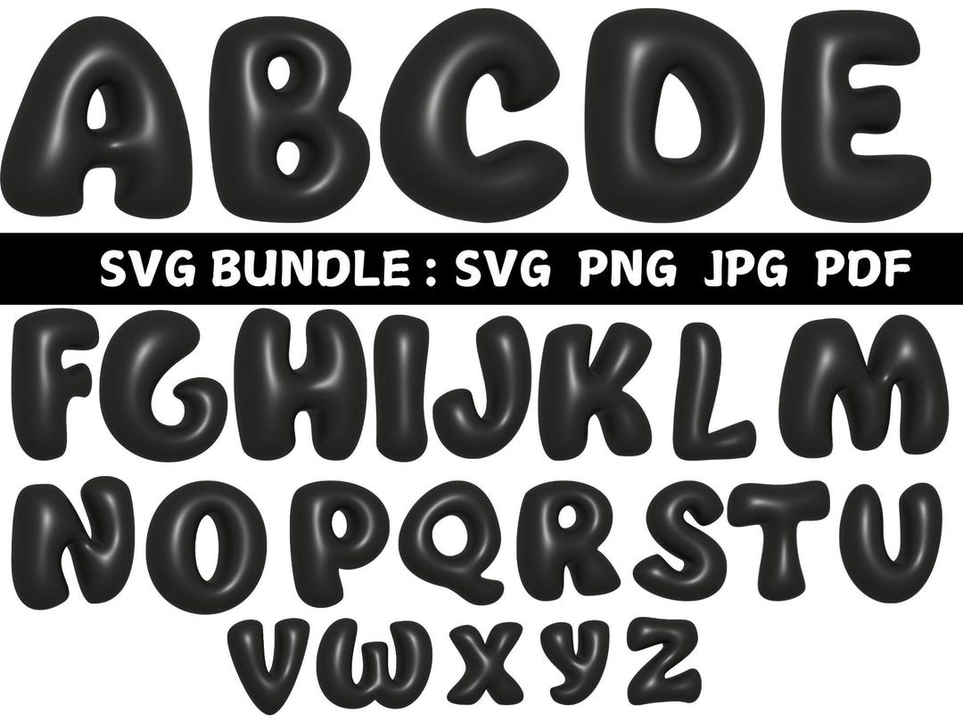 Font Svg, Alphabet Svg, Outline Font Svg, Doodle Font Svg, Handwritten ...
