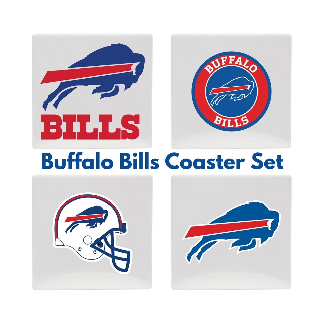 Buffalo Bills Coaster Set - Etsy