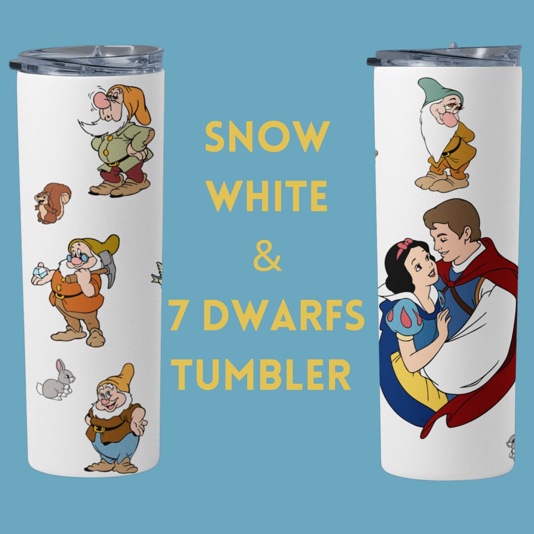 Snow White & Seven Dwarfs Tumbler - Etsy