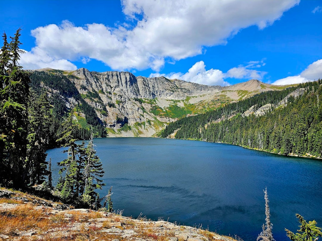 Wanless Lake, Montana Canvas - Etsy