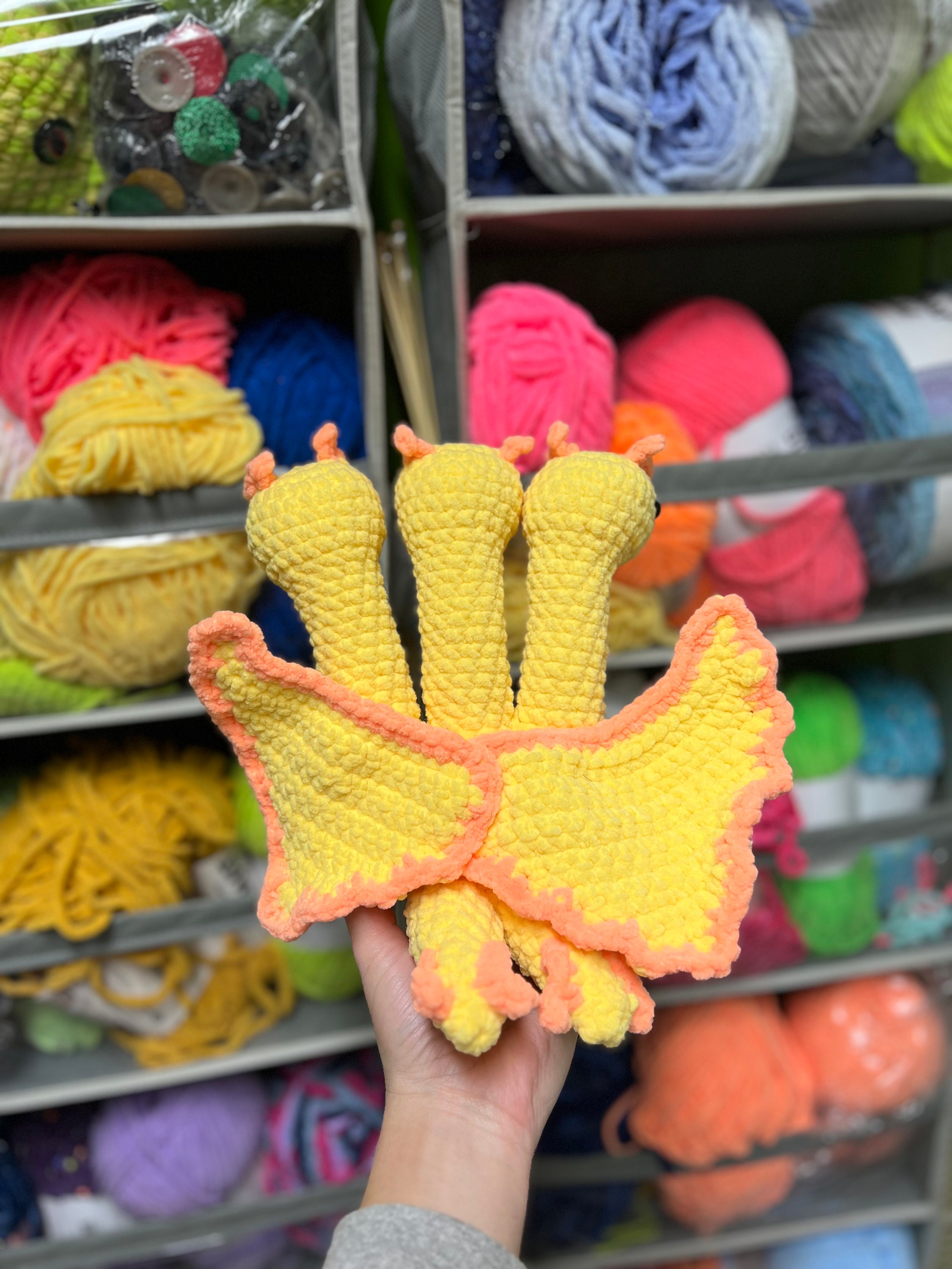 Pattern: Dragon Crochet Amigurumi, PDF Crochet Pattern, King Ghidorah ...