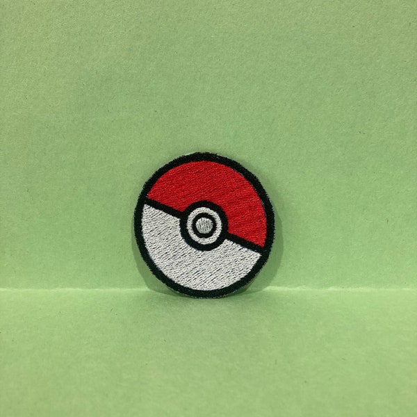 Pokeball Patch - Etsy