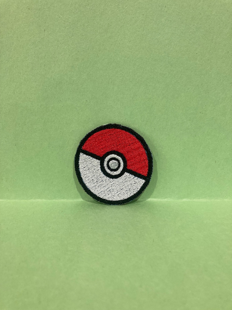 Pokeball Patch - Etsy