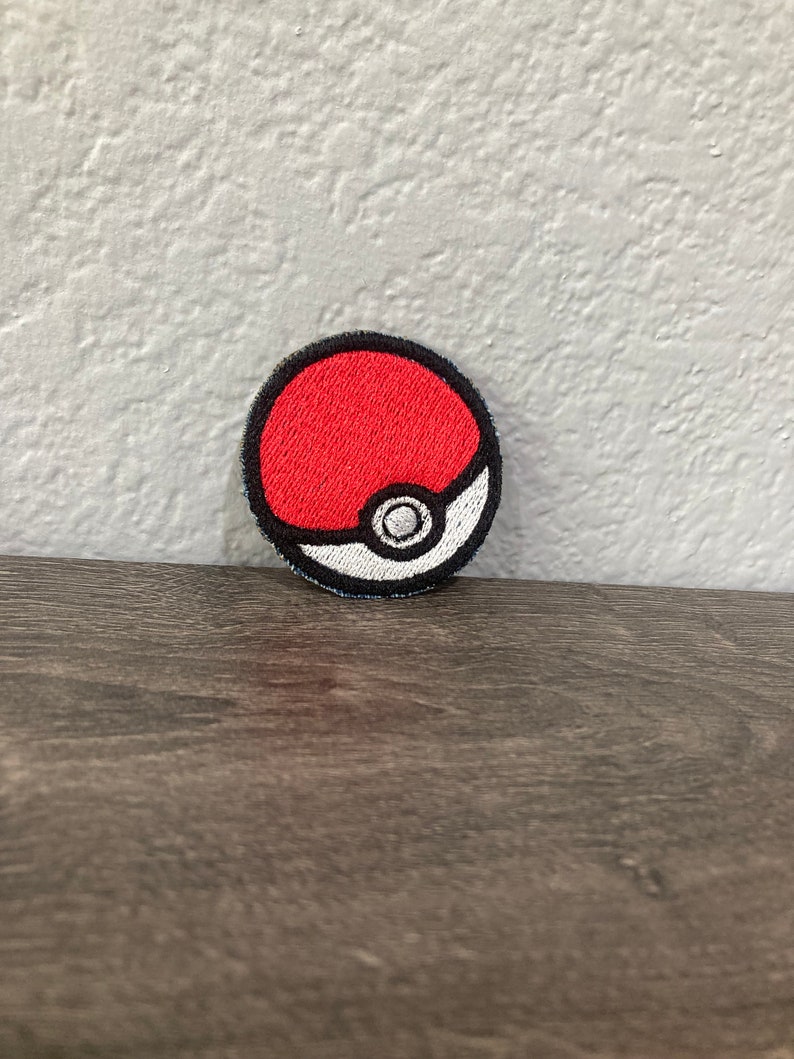 Pokeball Patch - Etsy