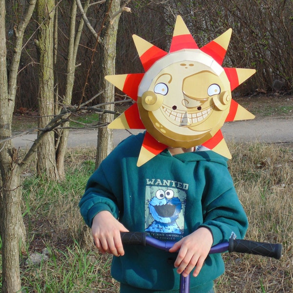 Sun and Moon Mask - Etsy