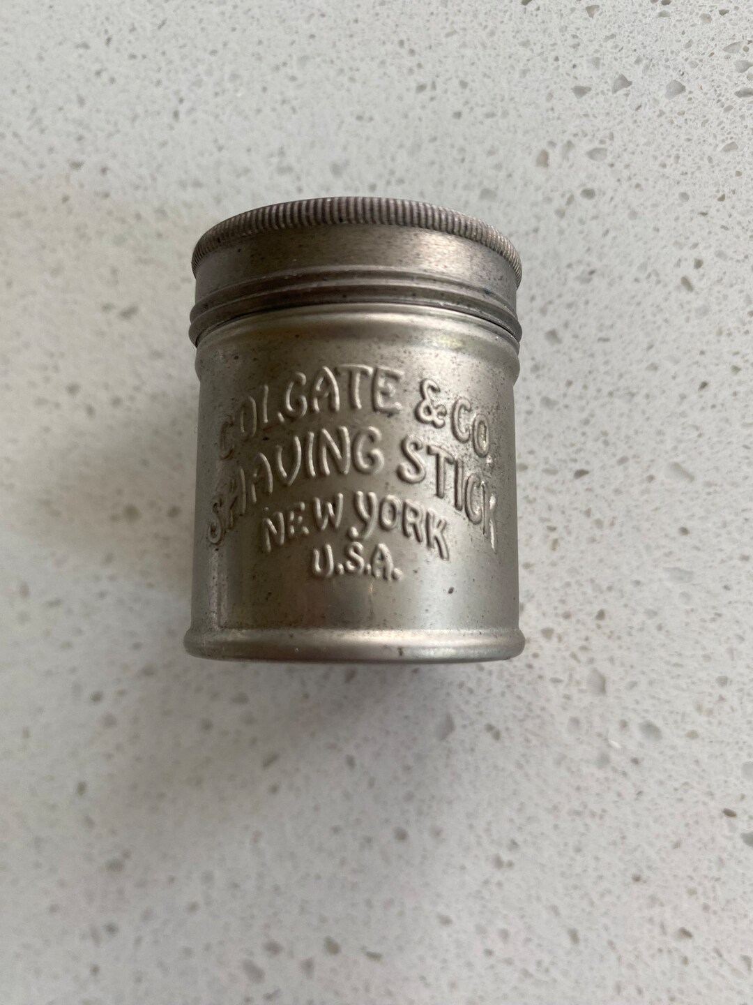 Colgate &co Metal Shaving Stick Container New Your USA - Etsy