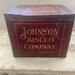 Antique JOHNSON BISCUIT COMPANY Cafe Soda Sioux City, Iowa Cracker Tin ...