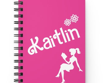 Personalized Journal and Rose Gold Diamond Pen Bundle in Pink - Etsy