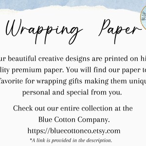 Autumn Trees Gift Wrap, Fall Foliage Season, Birthday Wrapping Paper ...