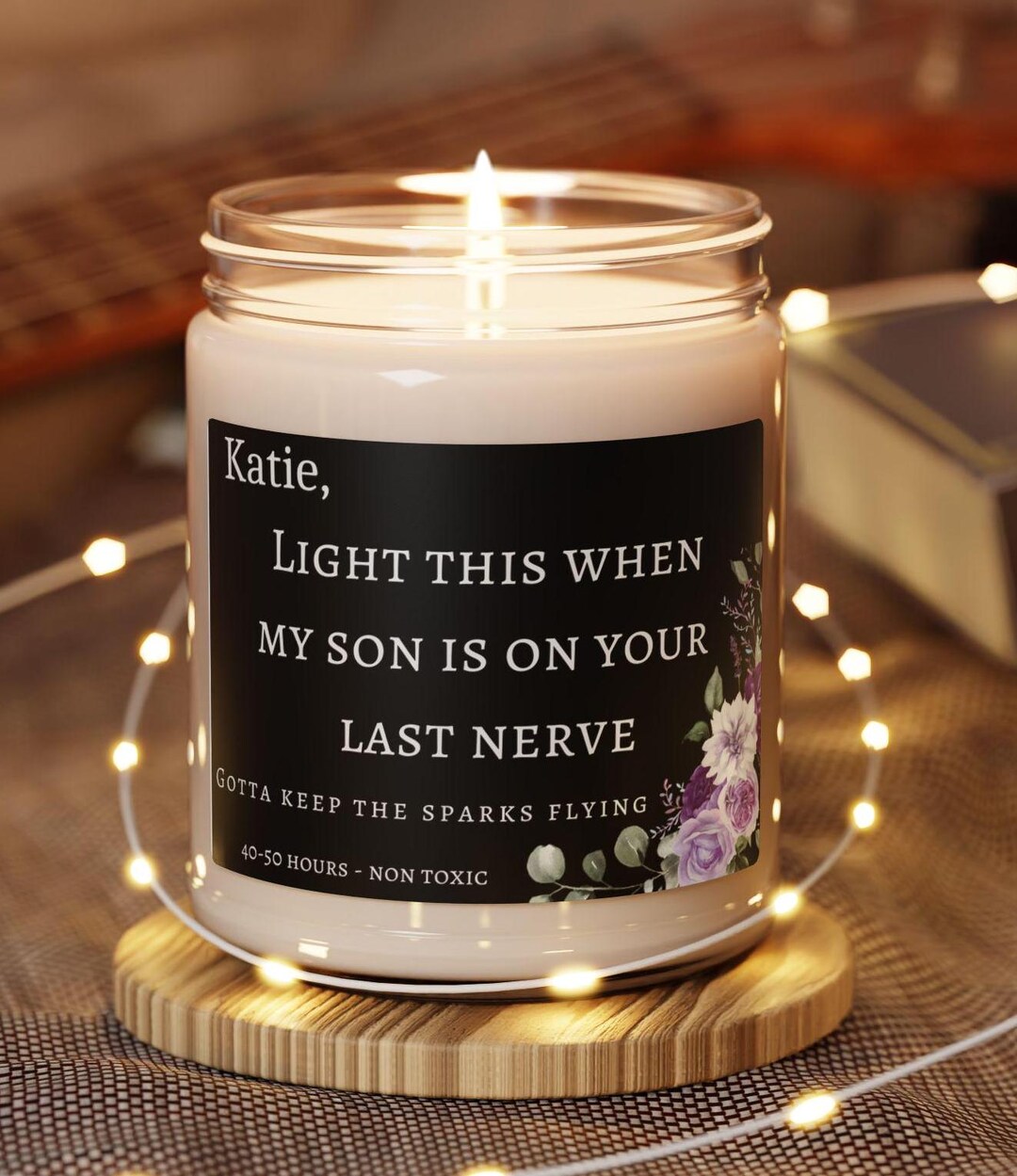 Personalized Daughter-in-law Candle: Soy Wax, Long Burn Time - Etsy