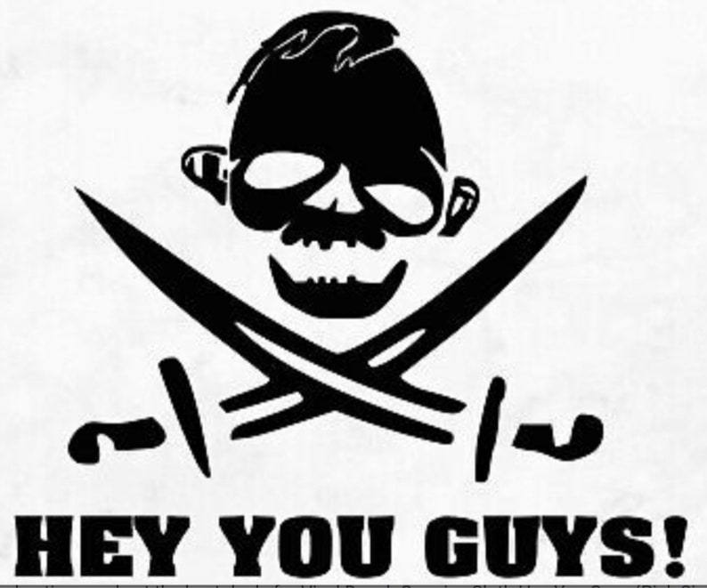 Goonies Hey You Guys Sloth Sticker Decal Free Shipping - Etsy