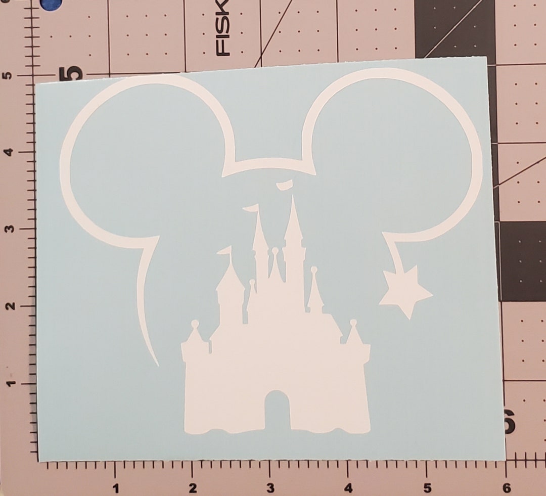 Disney Mickey Mouse Shooting Star Silhouette Sticker Decal. Free ...