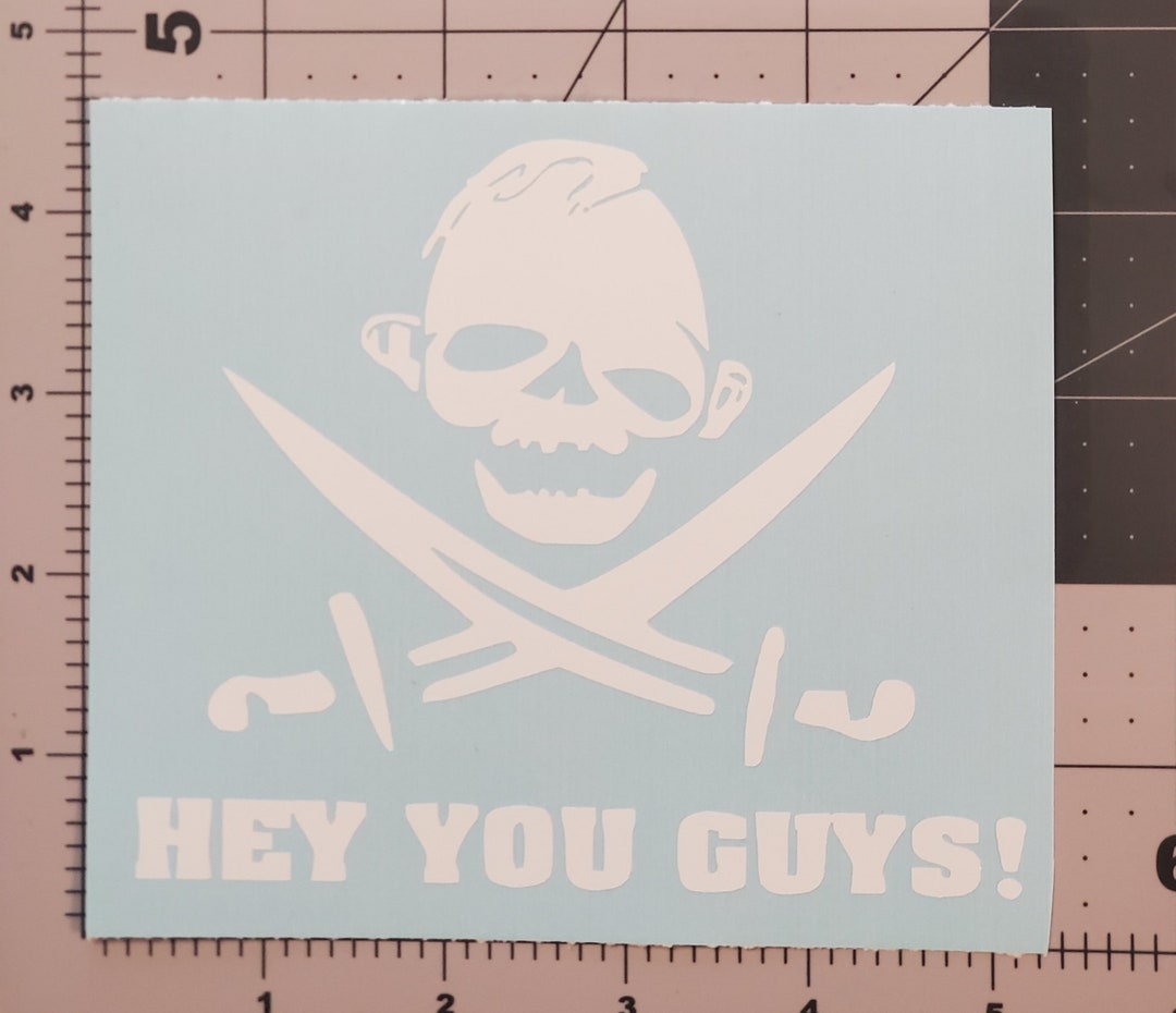 Goonies Hey You Guys Sloth Sticker Decal Free Shipping - Etsy