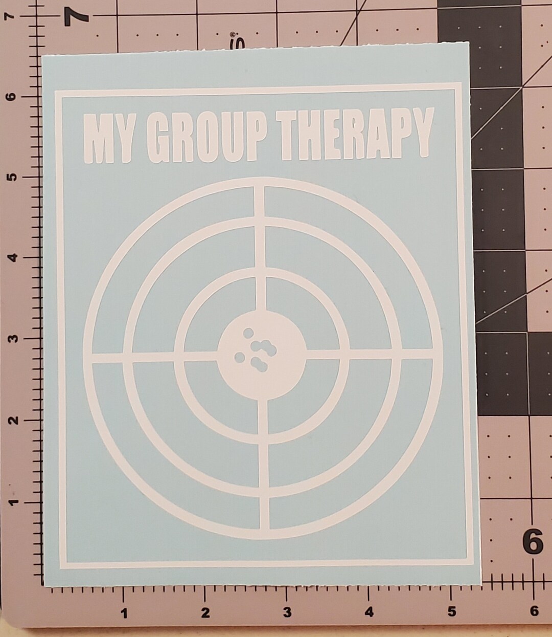 Group Therapy Decal Free Shipping - Etsy