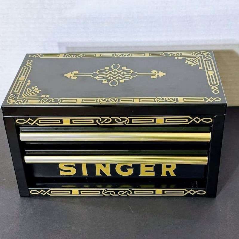 Singer Sewing Box Decal - Etsy