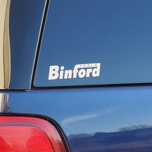 Binford Tools Sticker Decal Free Shipping - Etsy