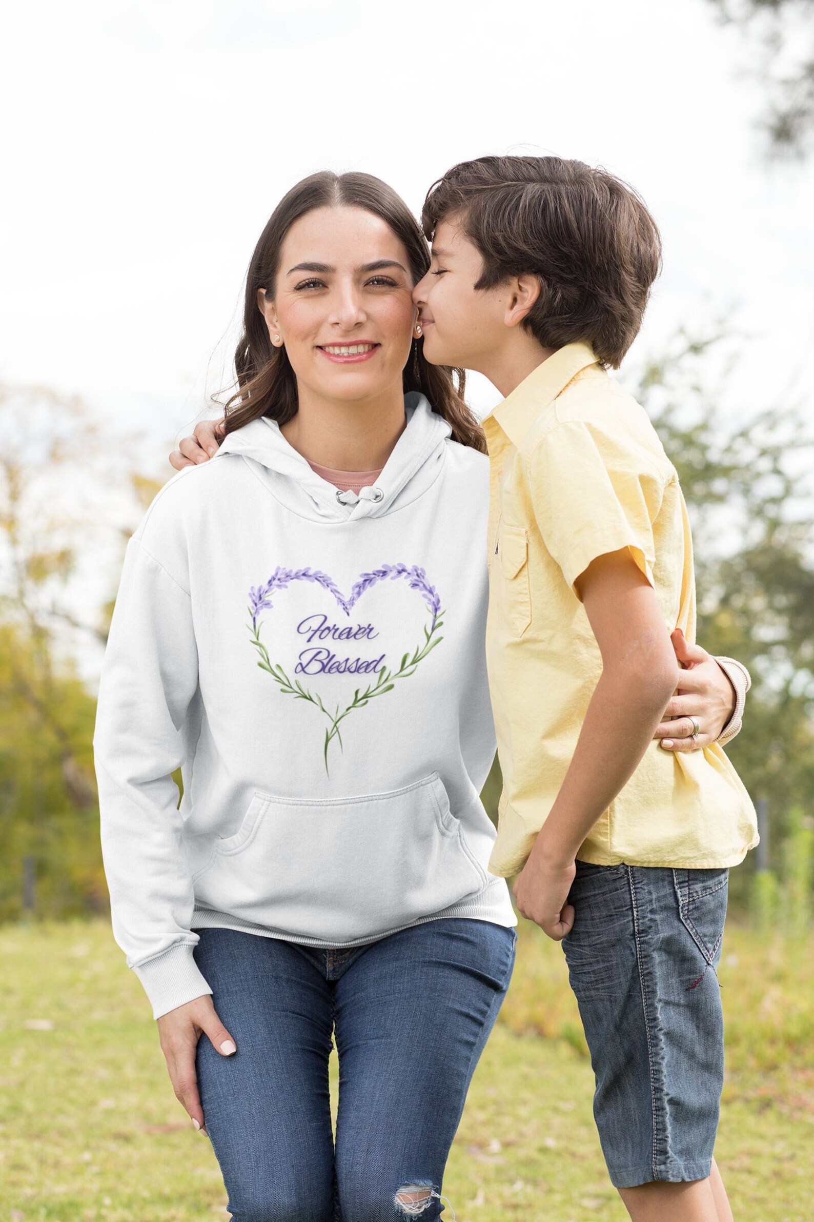 Forever Blessed Hoodie - Heartfelt Comfort Sweatshirt - Etsy