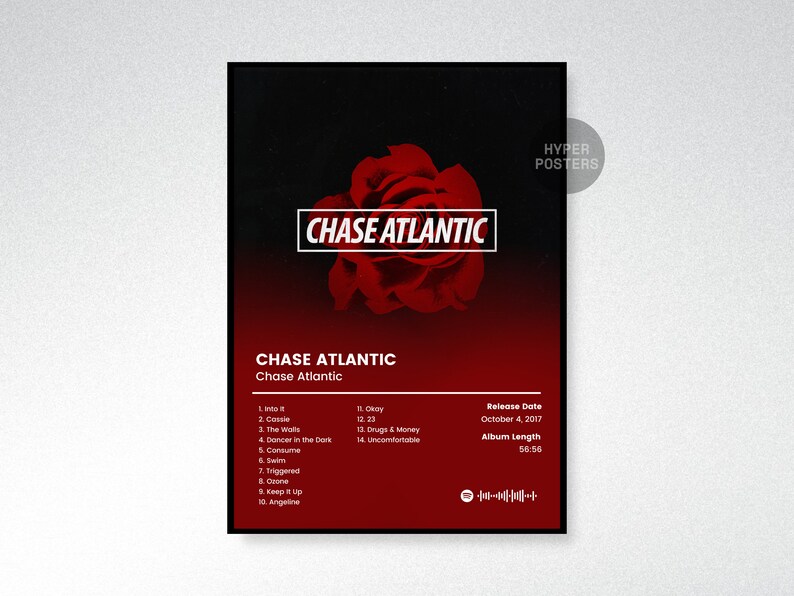 Chase Atlantic Poster / Chase Atlantic Album Poster / Chase - Etsy