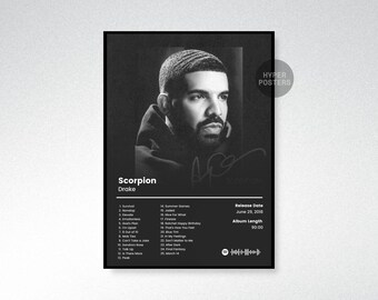 Scorpion Album Cover Poster - Etsy