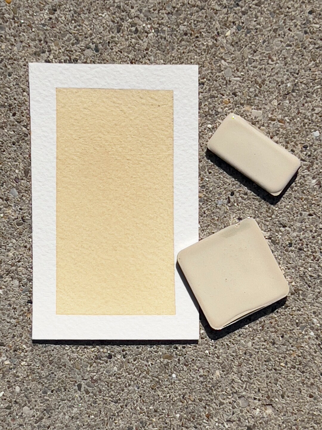 Buff | Handmade Watercolor | Half Pan | Quarter Pan - Etsy