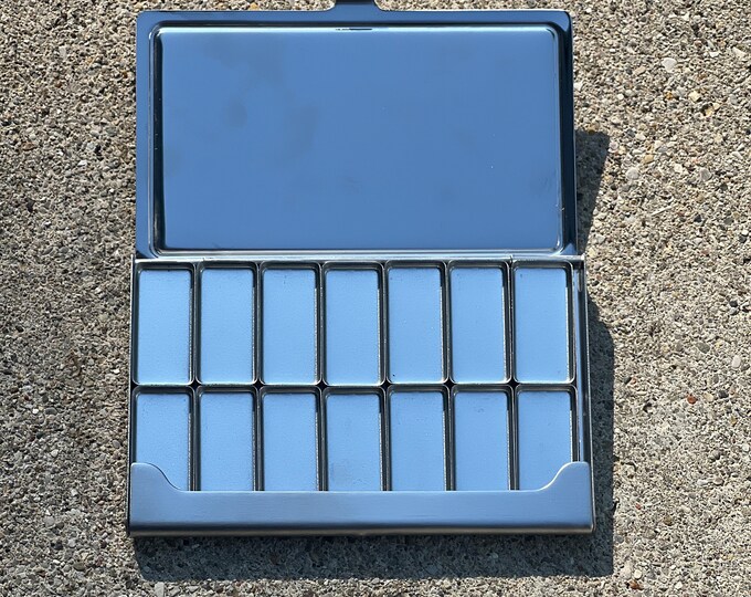 Refill Rectanglular Clear Coated Tin Paint Pans for Travel - Etsy
