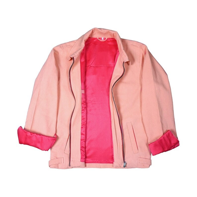 Handmade Rise of the Pink Grease Ladies Party Jacket Women's Cosplay ...