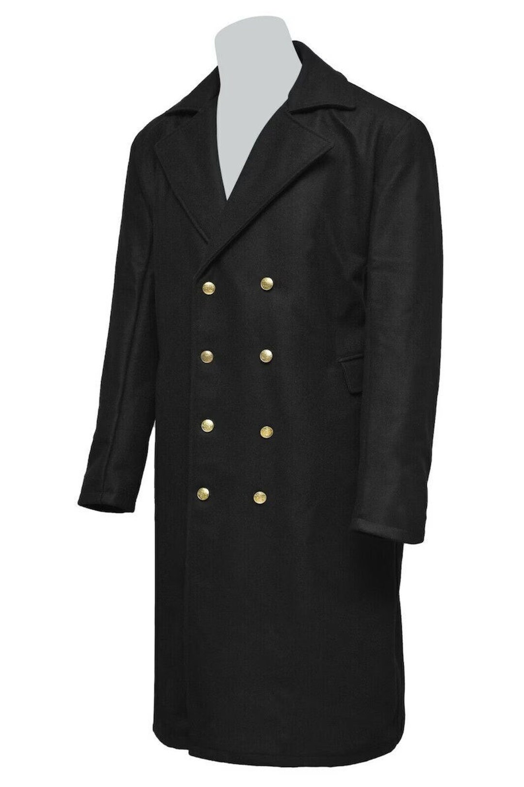 Vintage 1970s Military Style Hungarian Army Officers Double Breasted ...