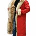 Santa Coat Santa Claus Leather Handmade Trench Coat Christmas ...