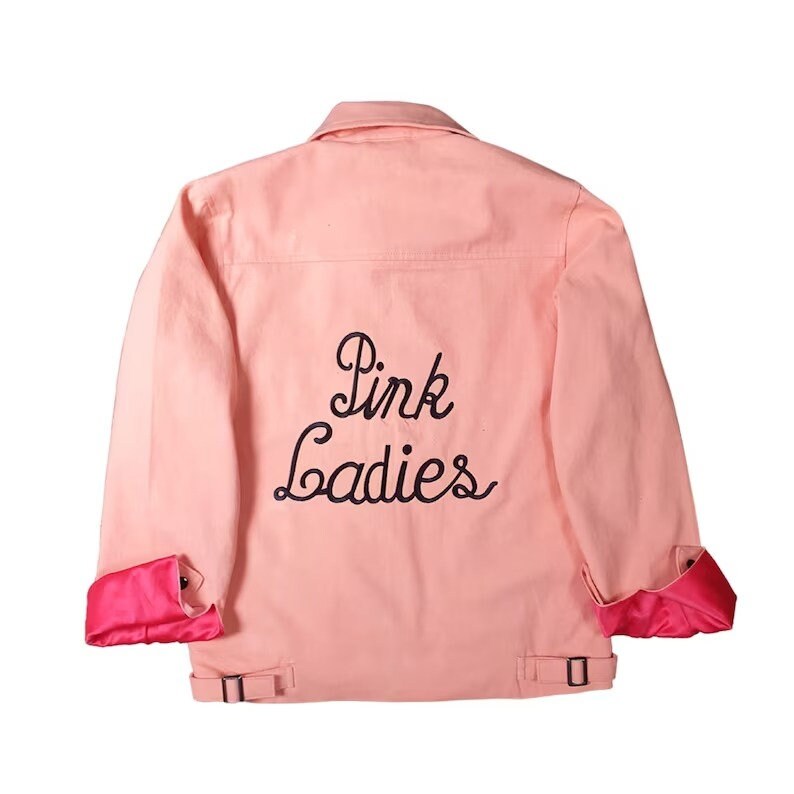 Handmade Rise of the Pink Grease Ladies Party Jacket Women's Cosplay ...