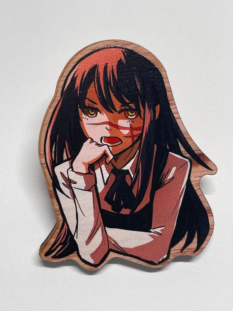 CSM War Devil Wooden Pin - Etsy